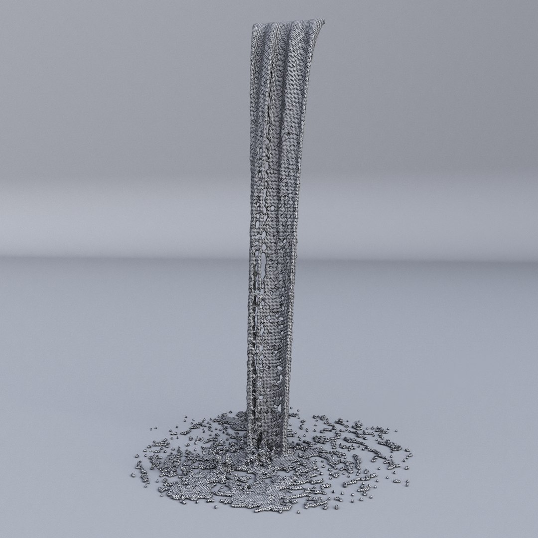 Two Animated Waterfalls 3D Model - TurboSquid 2356349