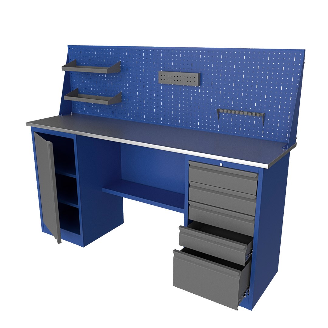 3D Workbench Work Bench - TurboSquid 1284413