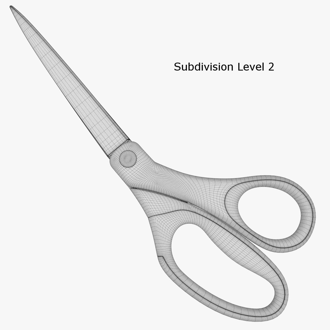 3d Model Scissor