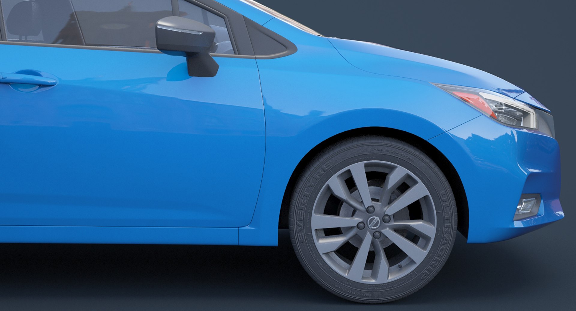 3D Model Nissan Versa 2020 - TurboSquid 2259492