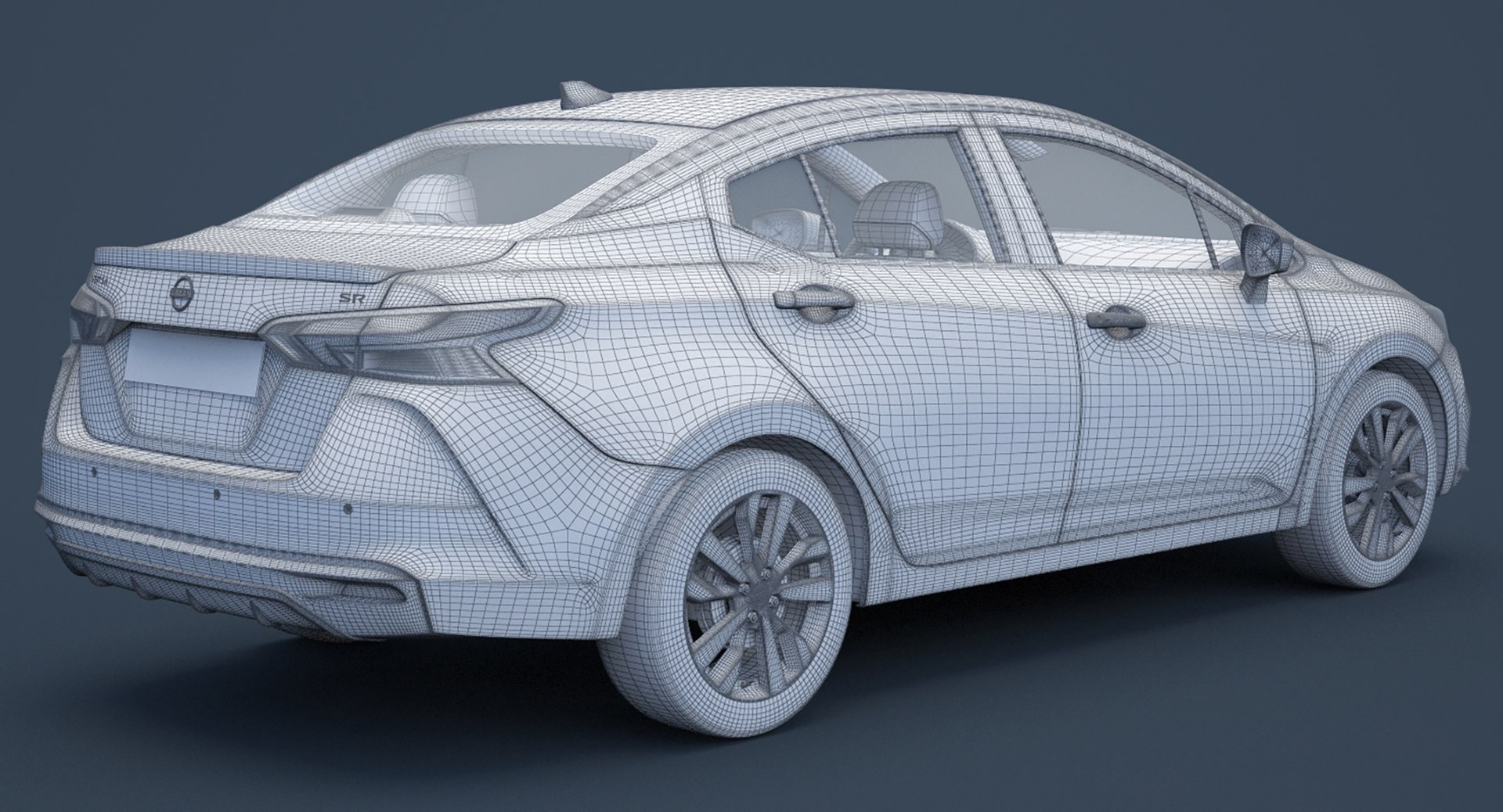 3D Model Nissan Versa 2020 - TurboSquid 2259492