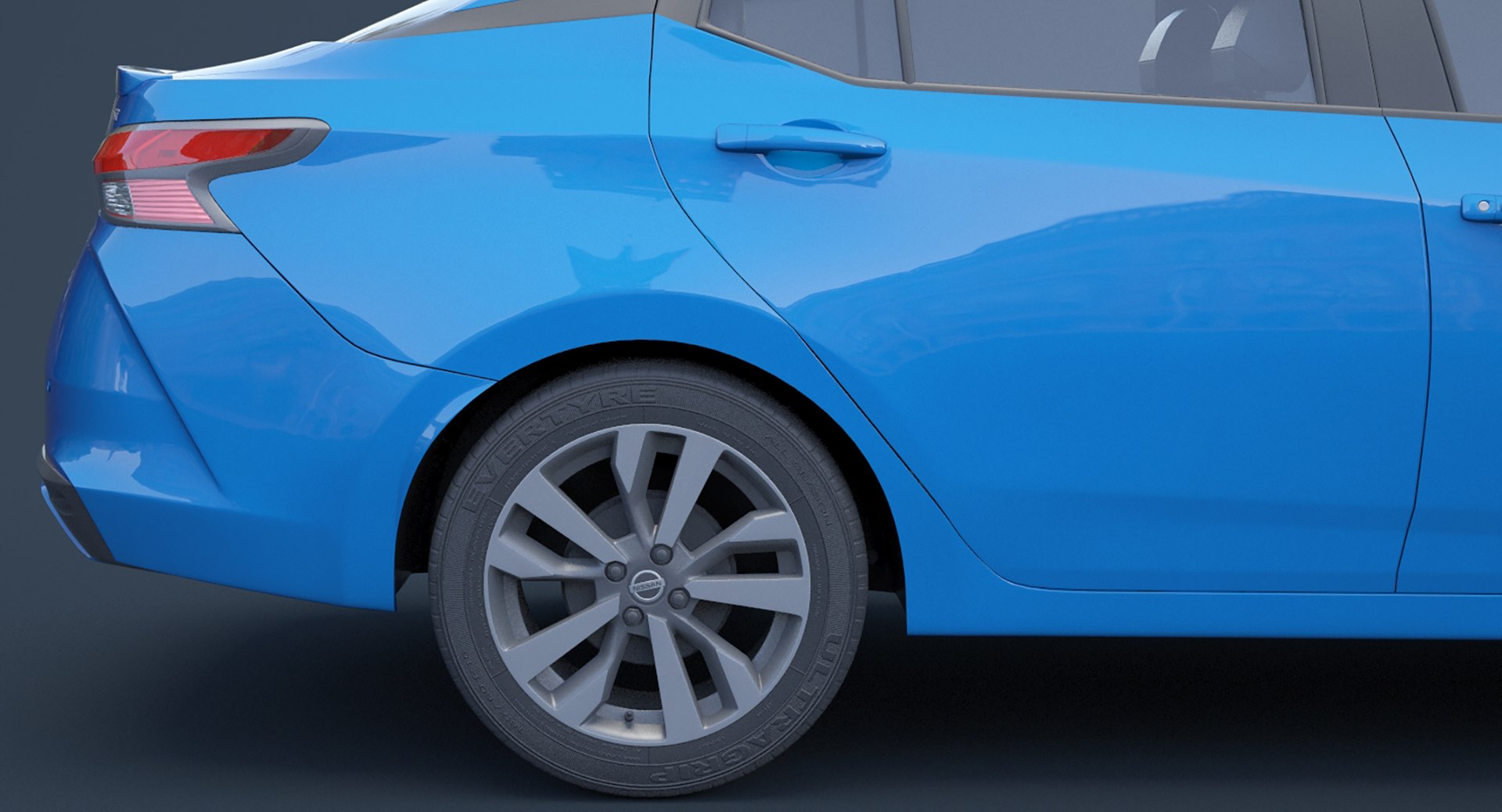 3D Model Nissan Versa 2020 - TurboSquid 2259492