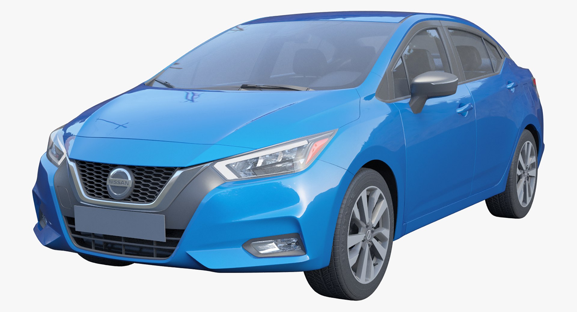 3D Model Nissan Versa 2020 - TurboSquid 2259492