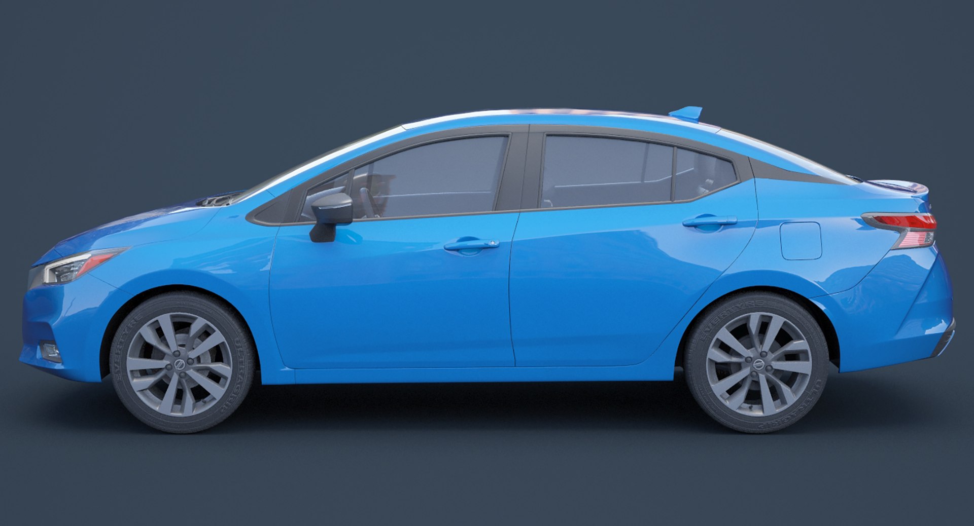3D Model Nissan Versa 2020 - TurboSquid 2259492
