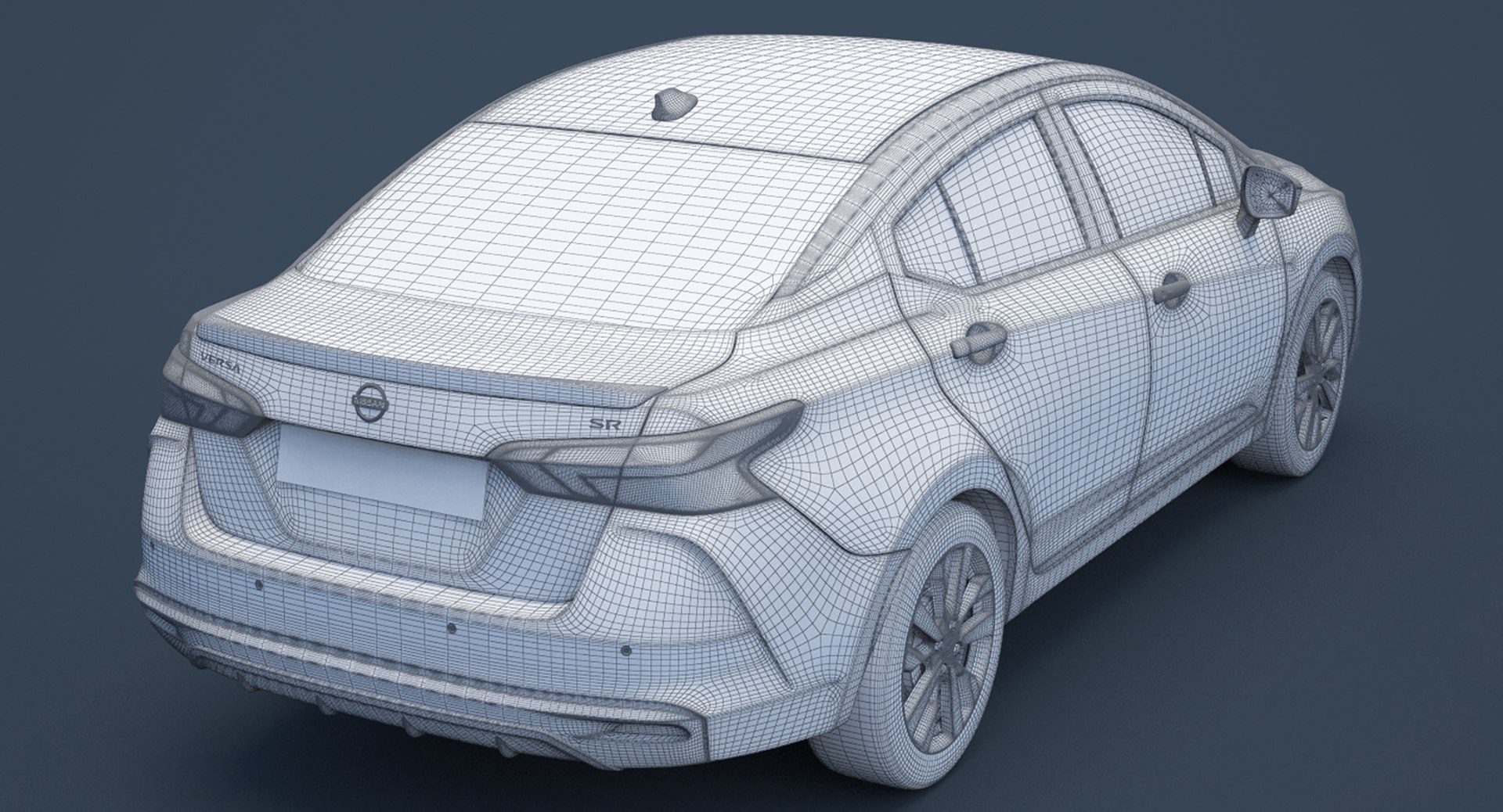 3D Model Nissan Versa 2020 - TurboSquid 2259492