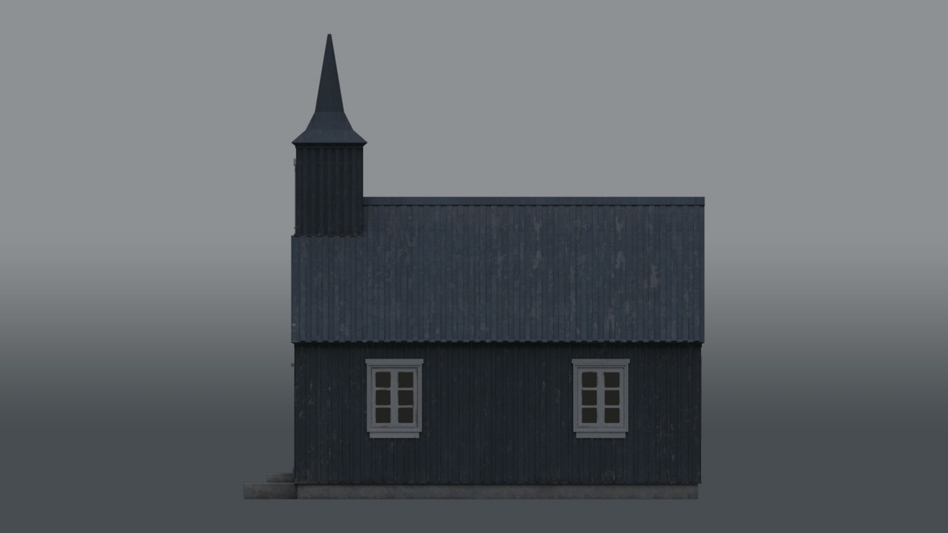 Church Building 3D Model - TurboSquid 1183937