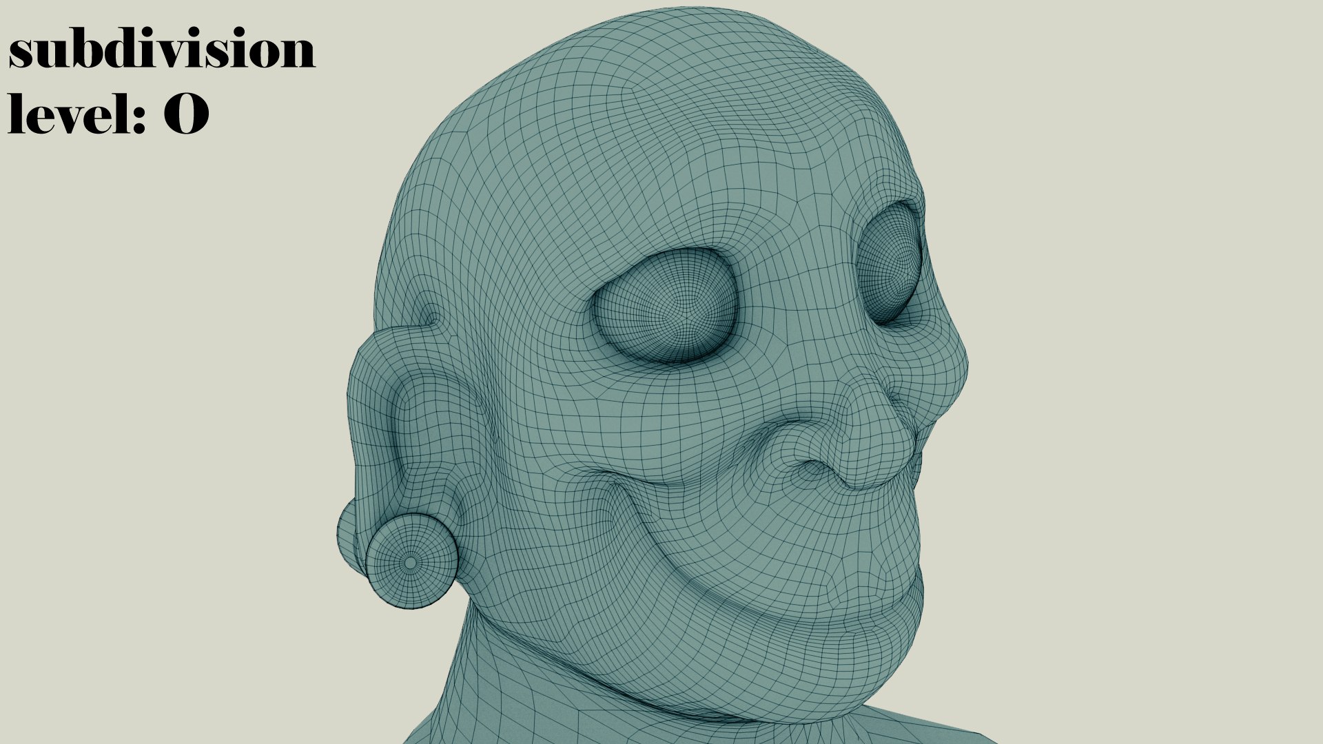 3d Funny Head Guys