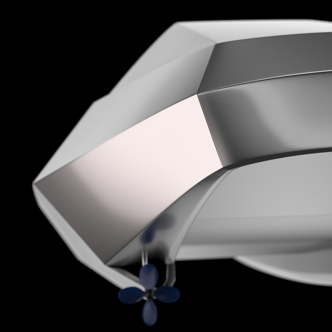 Yacht Code-x 3d Model