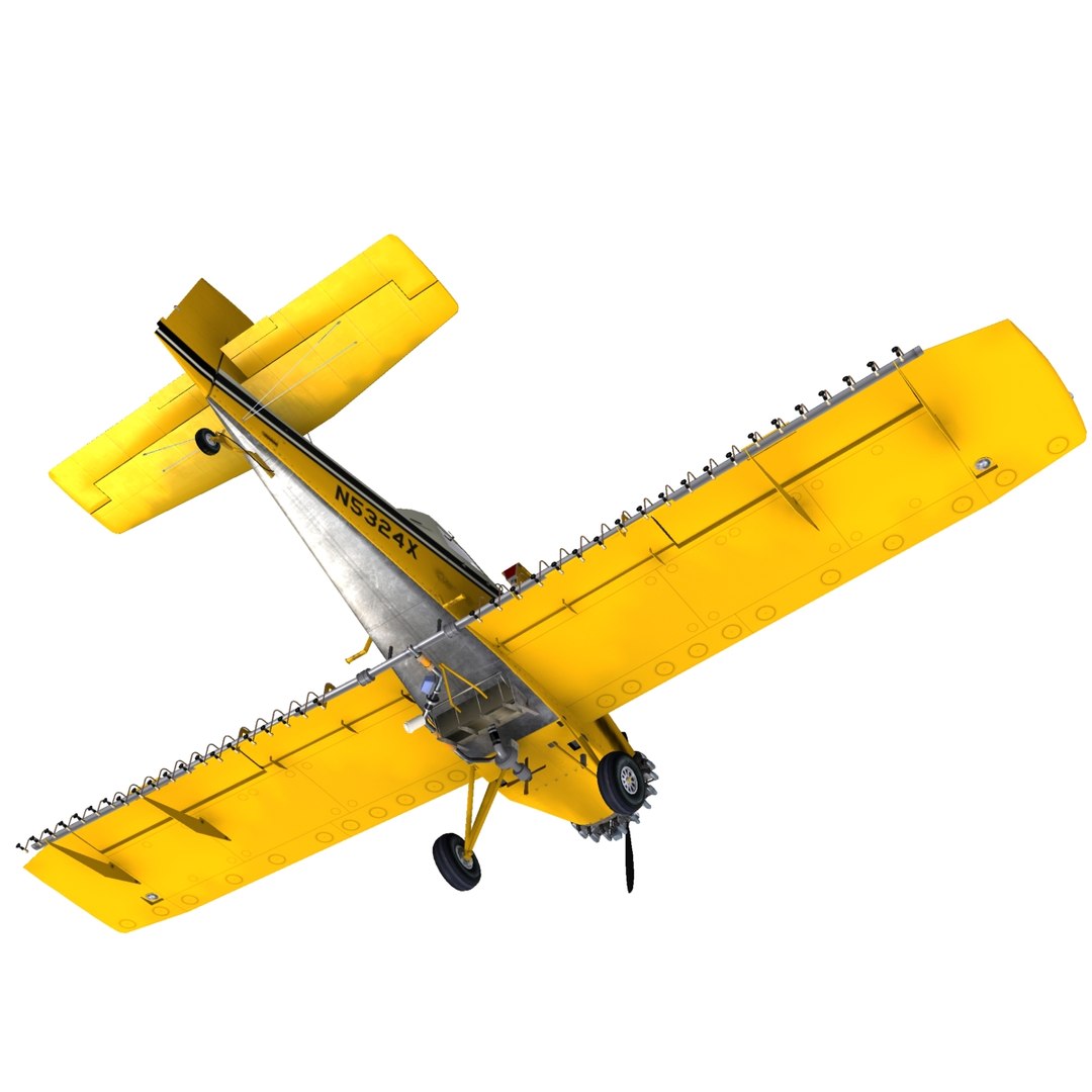3d Model Of Ayres Thrush Commander