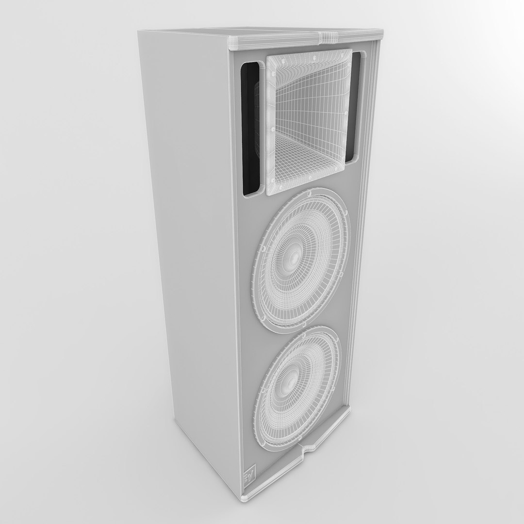 Electrovoice Pro Speakers 01 3d Model