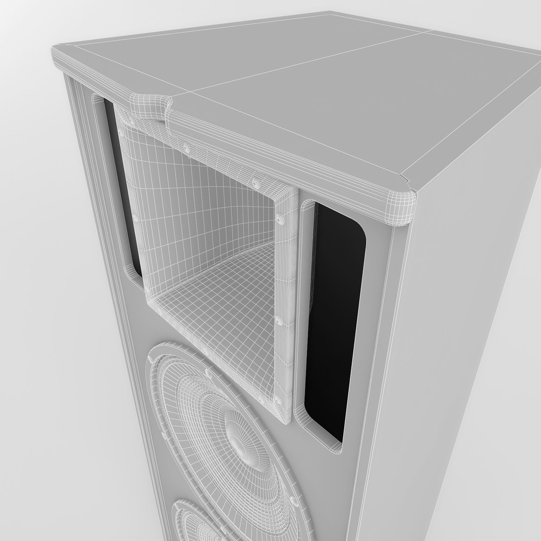 Electrovoice Pro Speakers 01 3d Model