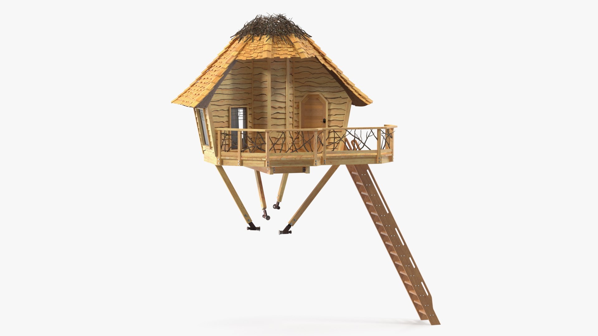Tree House Small 3D - TurboSquid 2101528