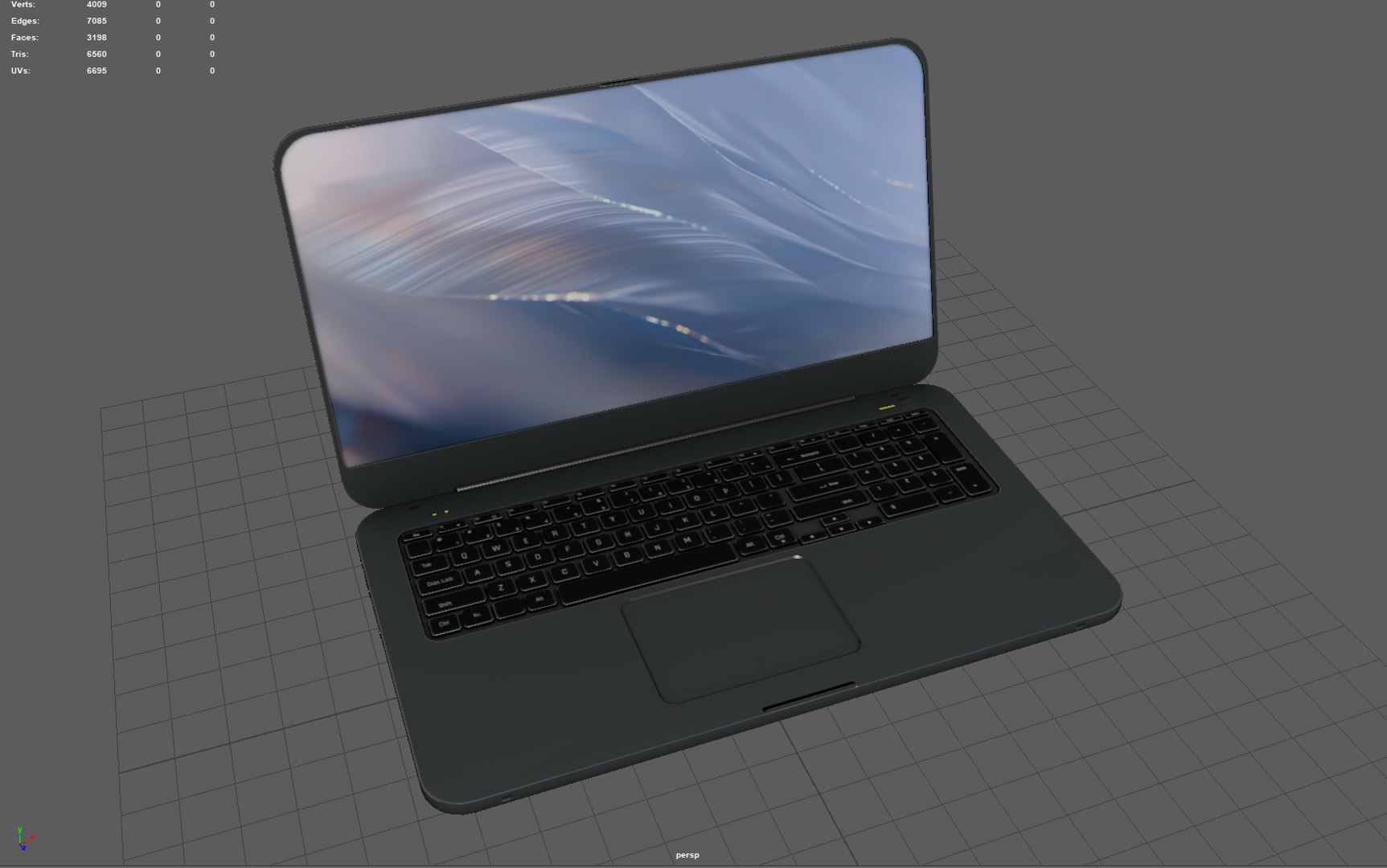 Laptop Model - TurboSquid 2145739