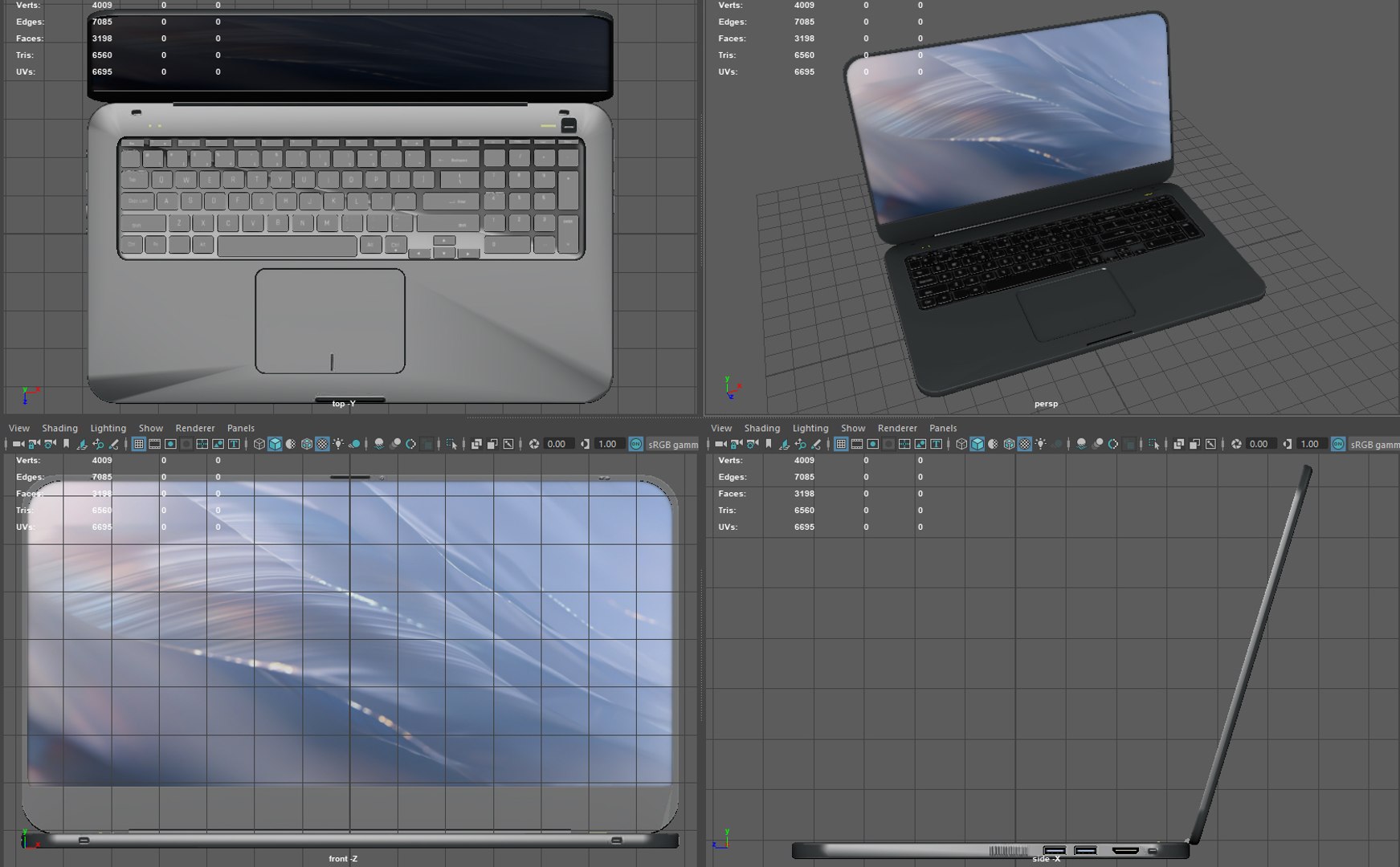 Laptop Model - TurboSquid 2145739
