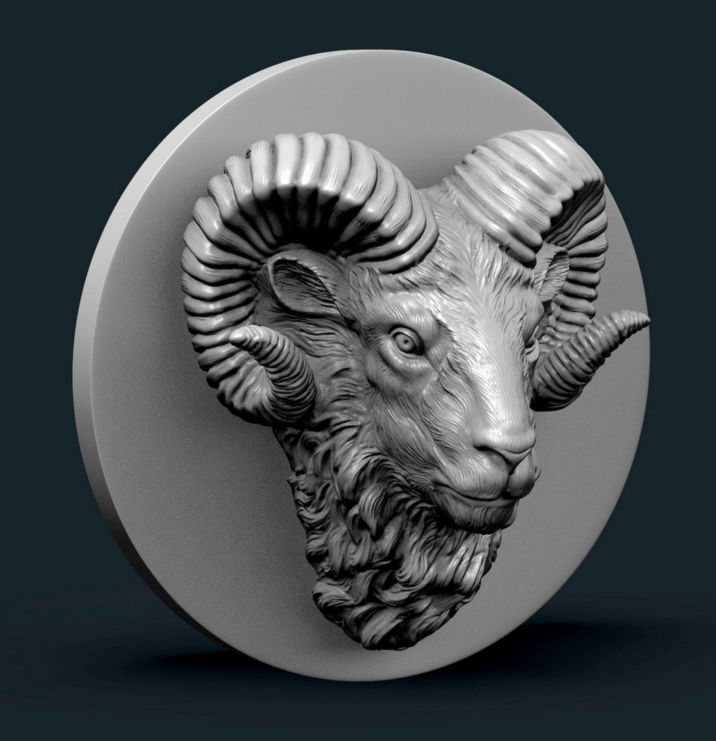 Ram Head 3D Model - TurboSquid 1795150