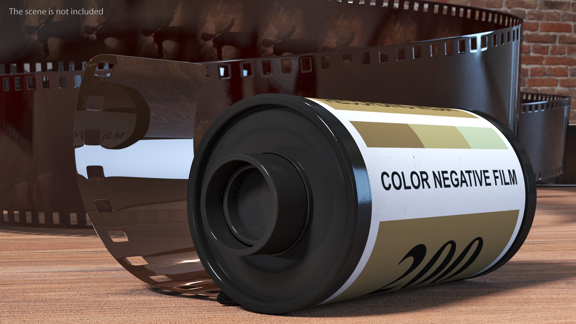 Color Negative Film 200 35mm 3D Model - TurboSquid 2130648