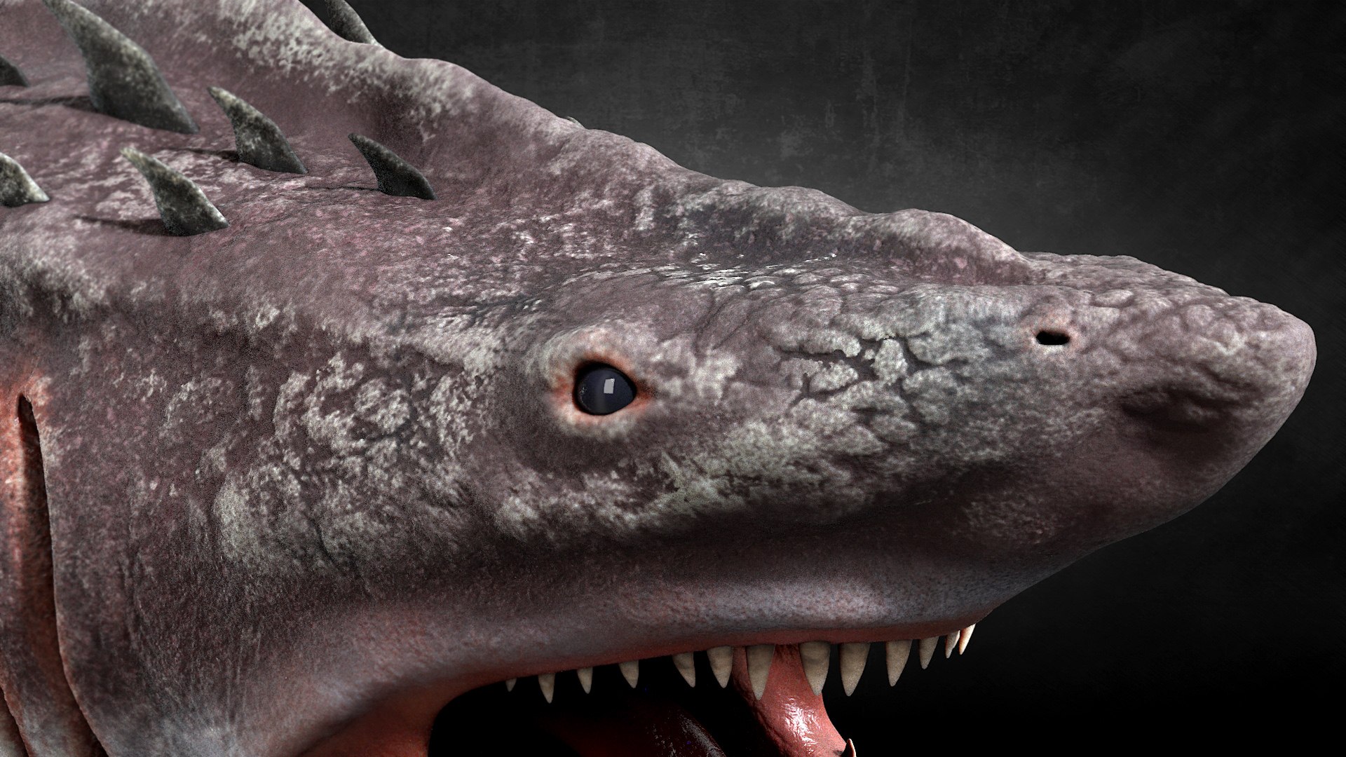 3D Mutant Shark Monster - TurboSquid 1993688