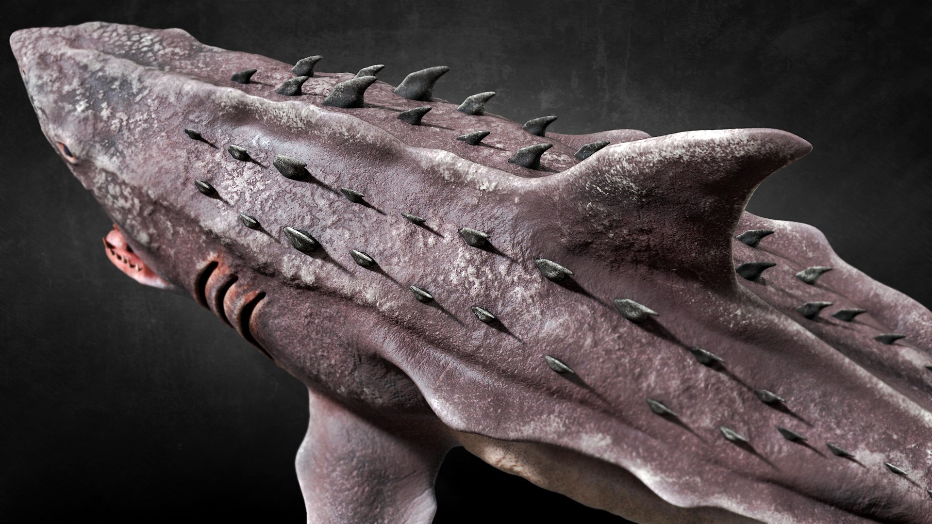 3D Mutant Shark Monster - TurboSquid 1993688