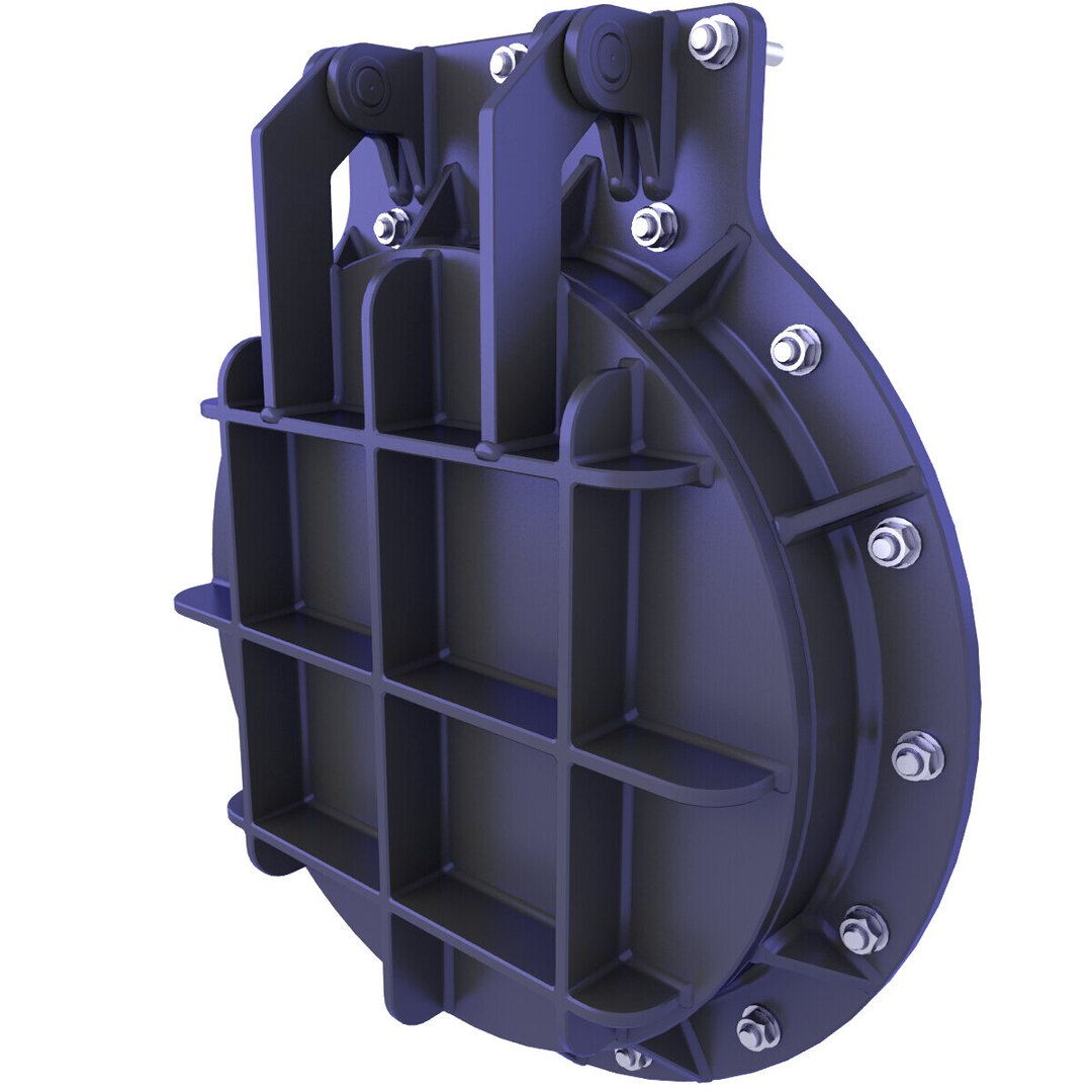 2 Flap Gate Valves SET V22 3D Model - TurboSquid 2404550