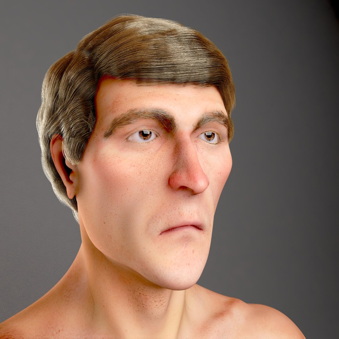 Male Figure 3d Ma