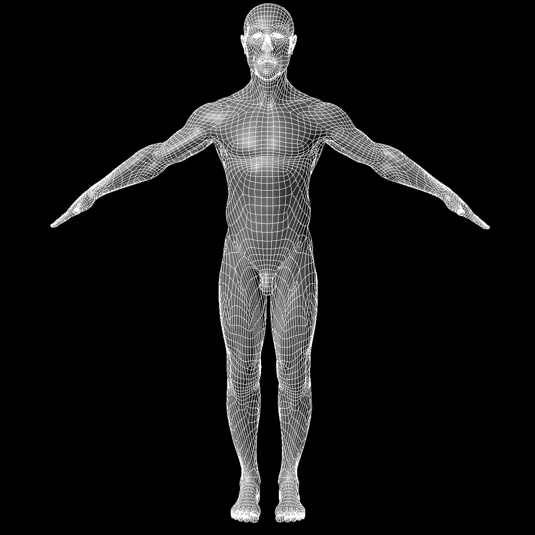 Male Figure 3d Ma