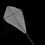 3d Model Kite Wind