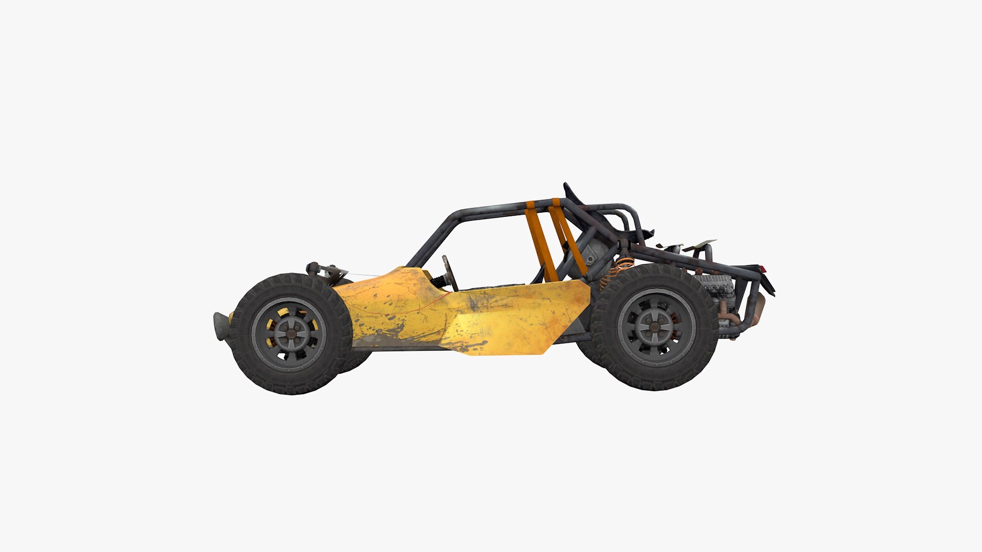 3D Buggy V2 Model - TurboSquid 2342750