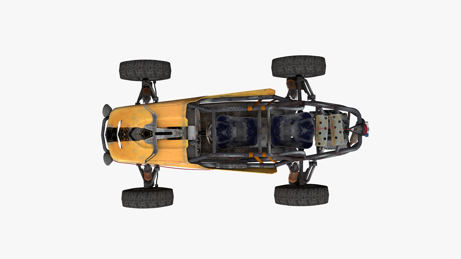 3D Buggy V2 Model - TurboSquid 2342750