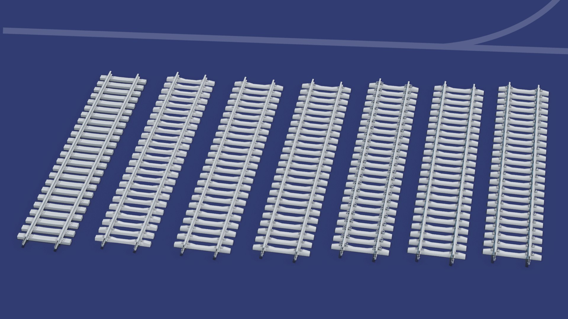 3D Railway Road Modules Kitbash Pack - TurboSquid 2124414