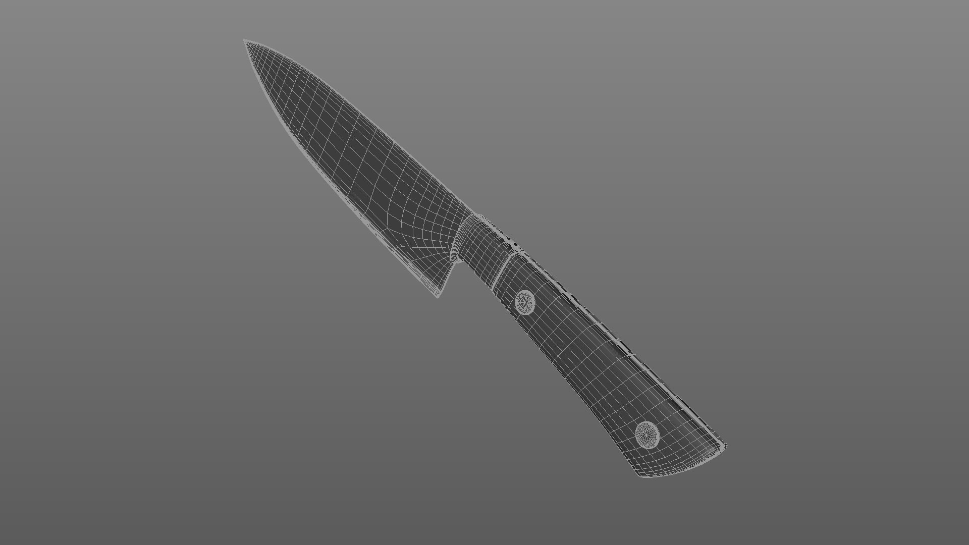 Kitchen Knife 3D Model - TurboSquid 1602299