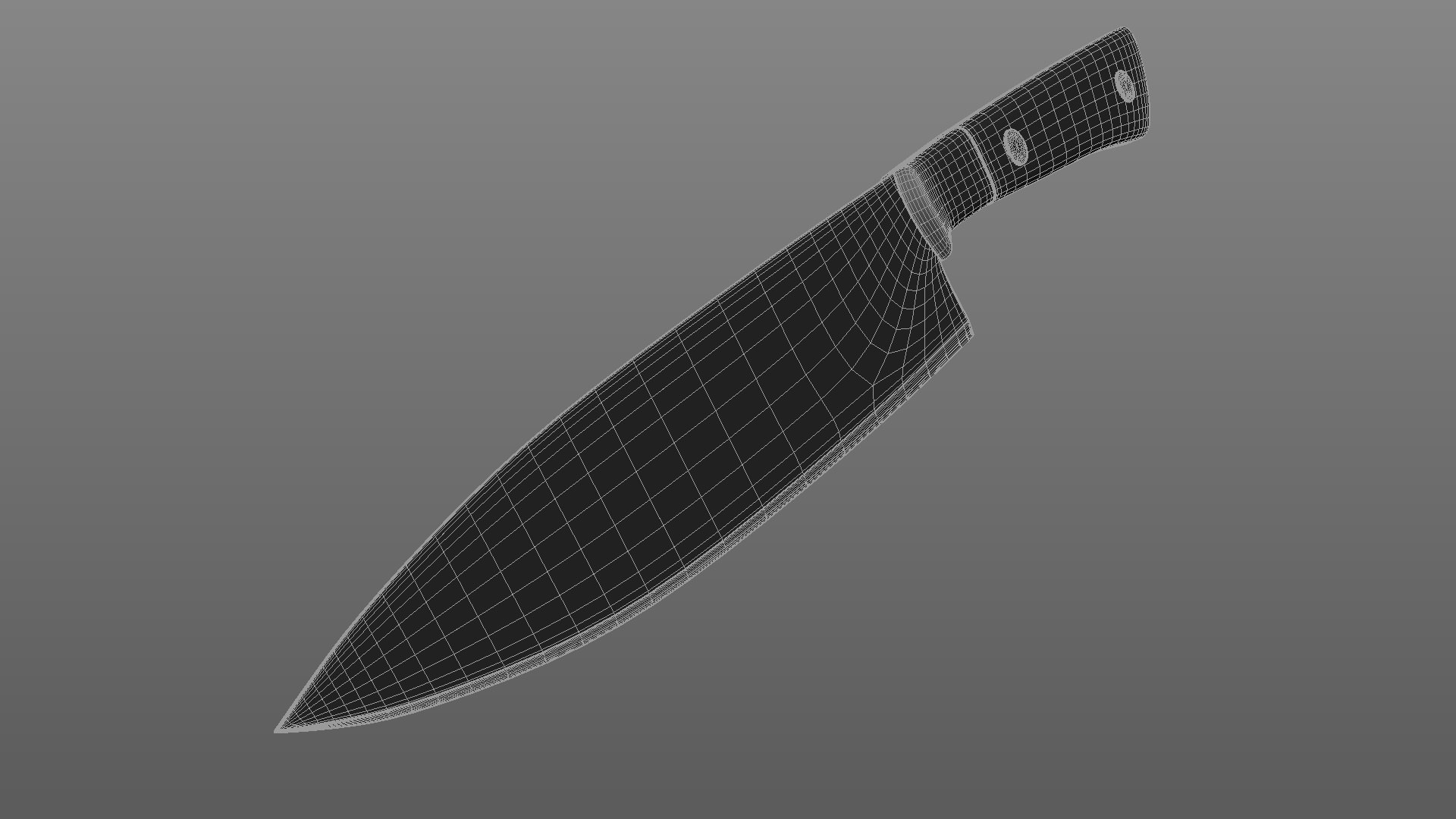 Kitchen Knife 3D Model - TurboSquid 1602299