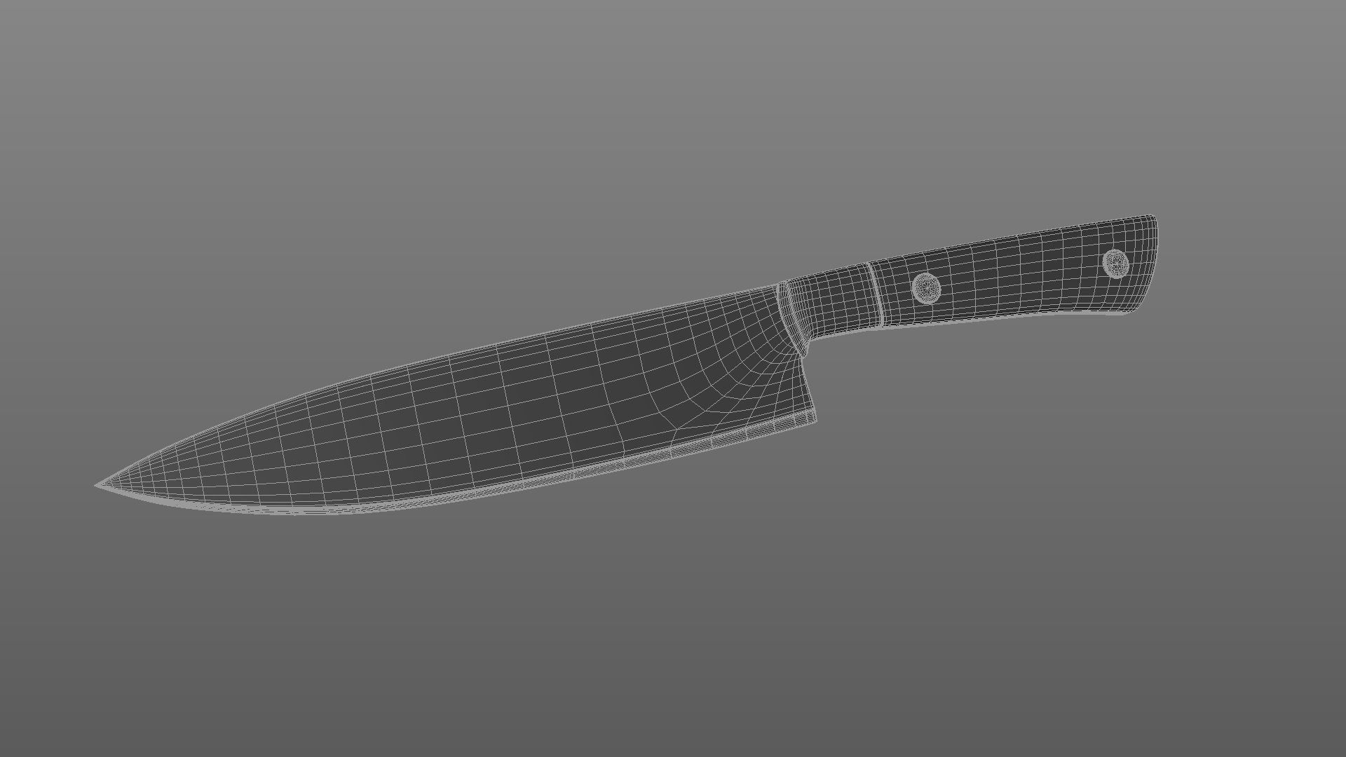 Kitchen Knife 3D Model - TurboSquid 1602299