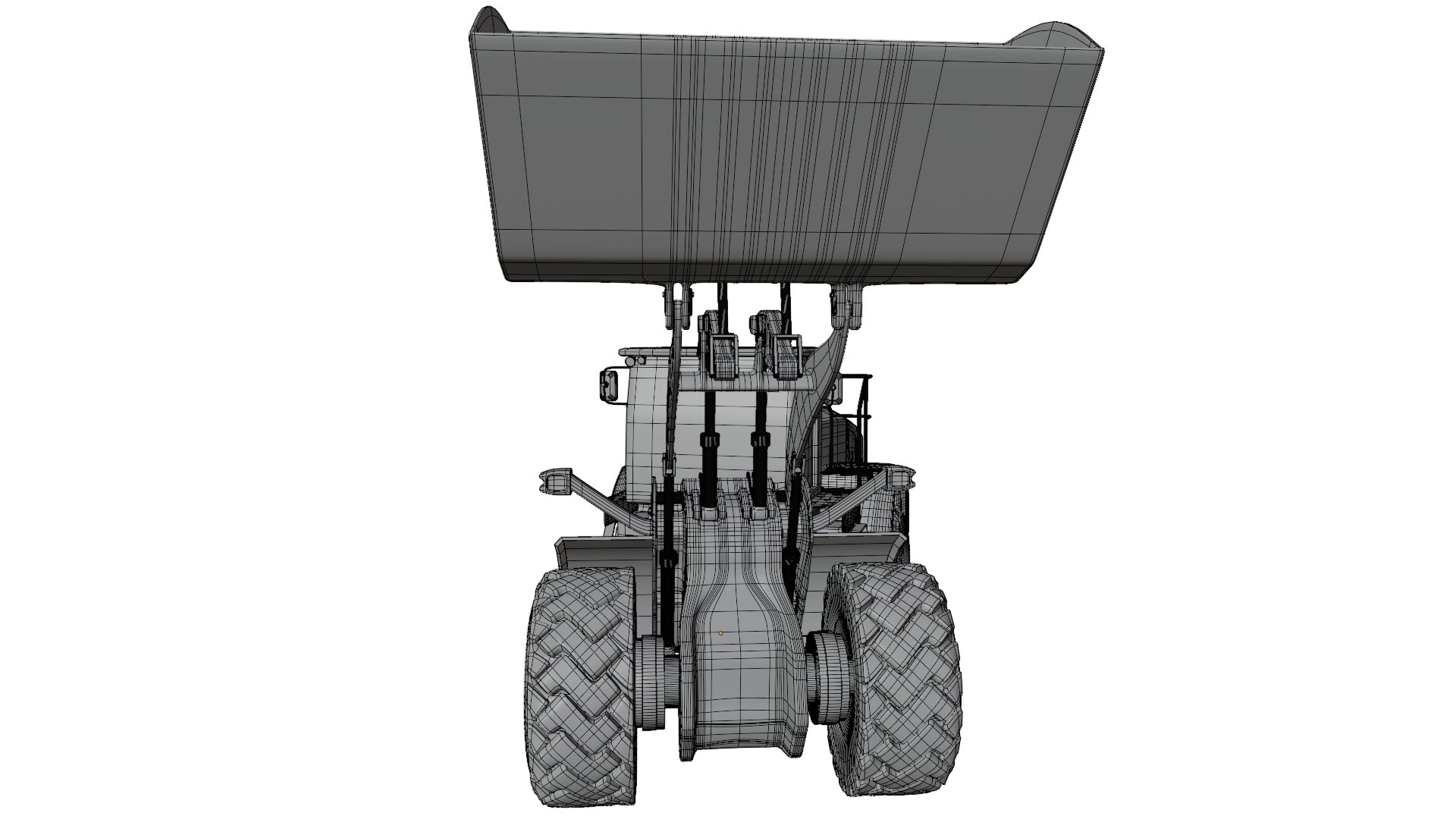 Wheel Loader 3D Model - TurboSquid 2366653