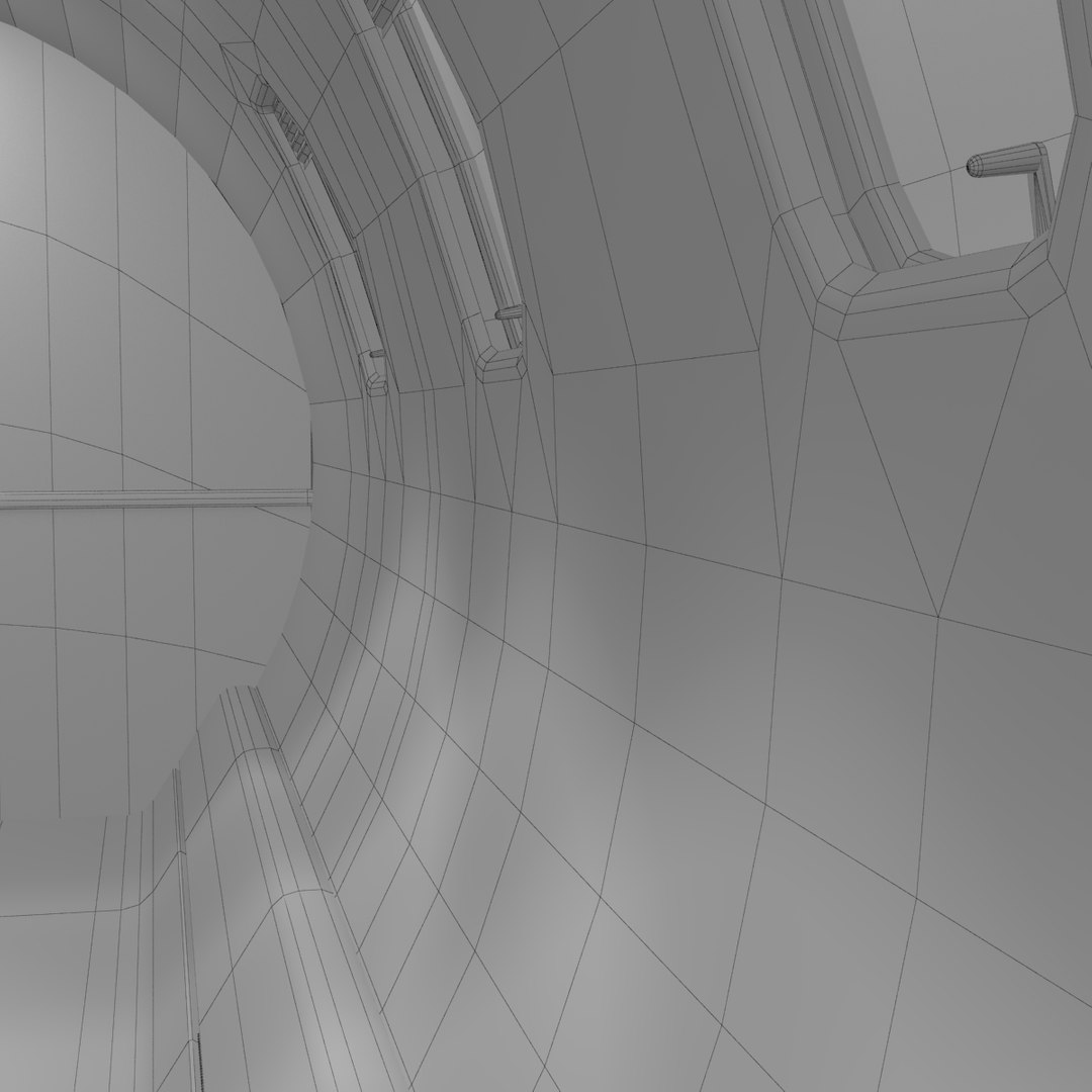 Obj Realistic Interior Frame Cessna Citation