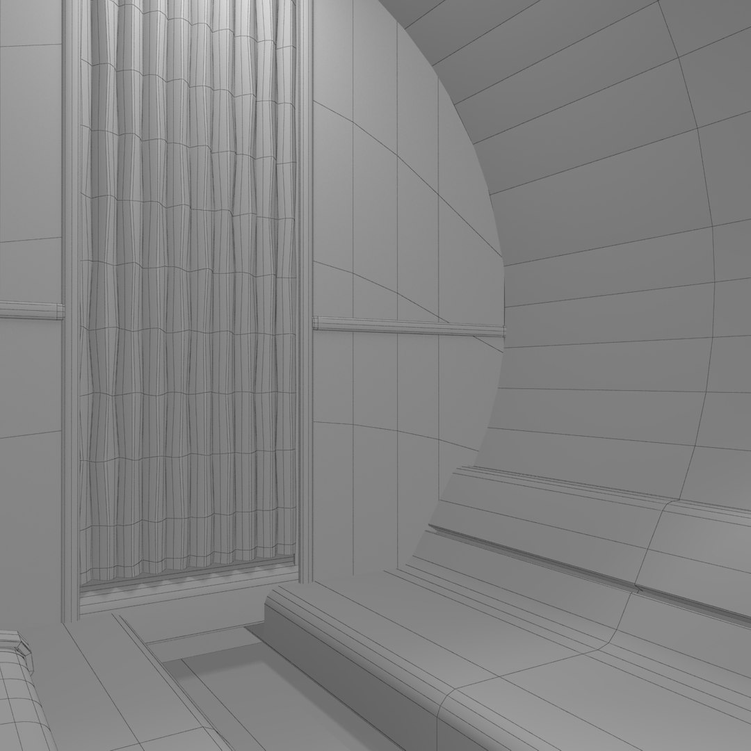Obj Realistic Interior Frame Cessna Citation