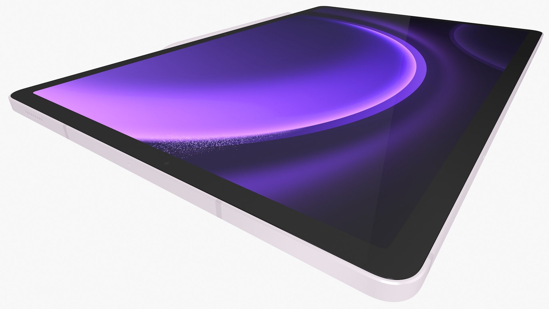 Samsung Galaxy Tab S9 FE Plus Lavender 3D Model - TurboSquid 2147625