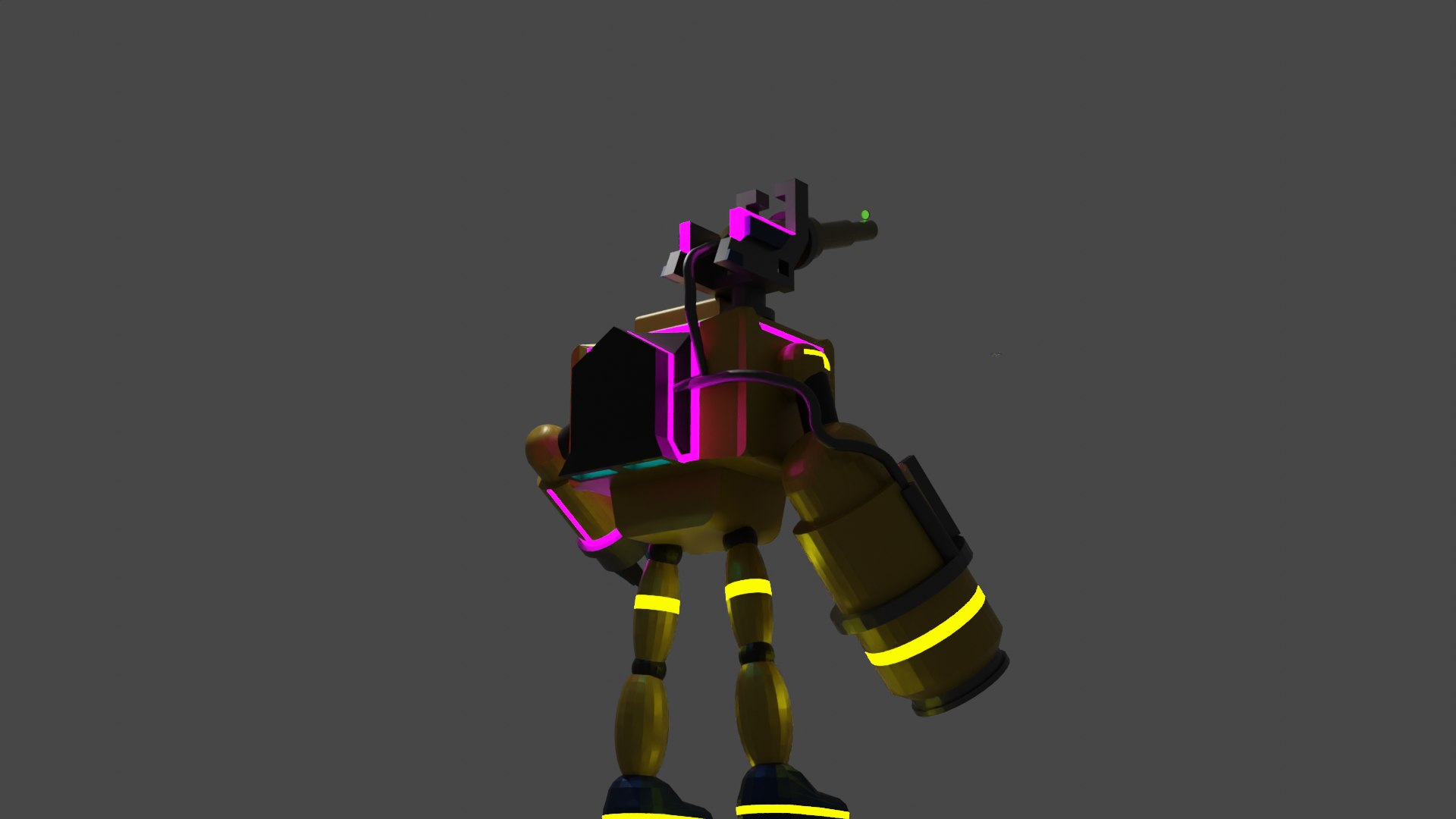 3D Low Poly Robot X Model - TurboSquid 1840436