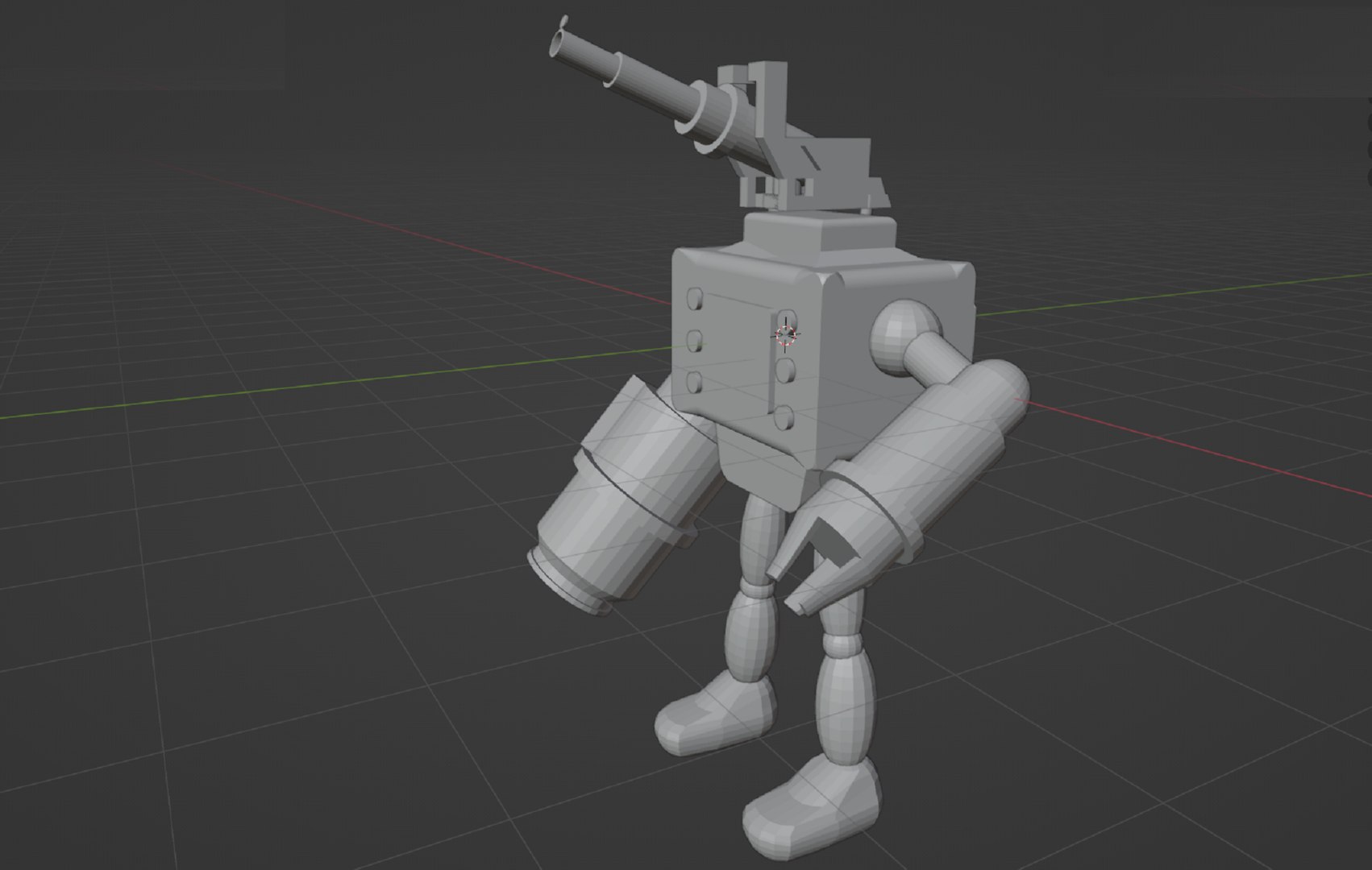 3D Low Poly Robot X Model - TurboSquid 1840436