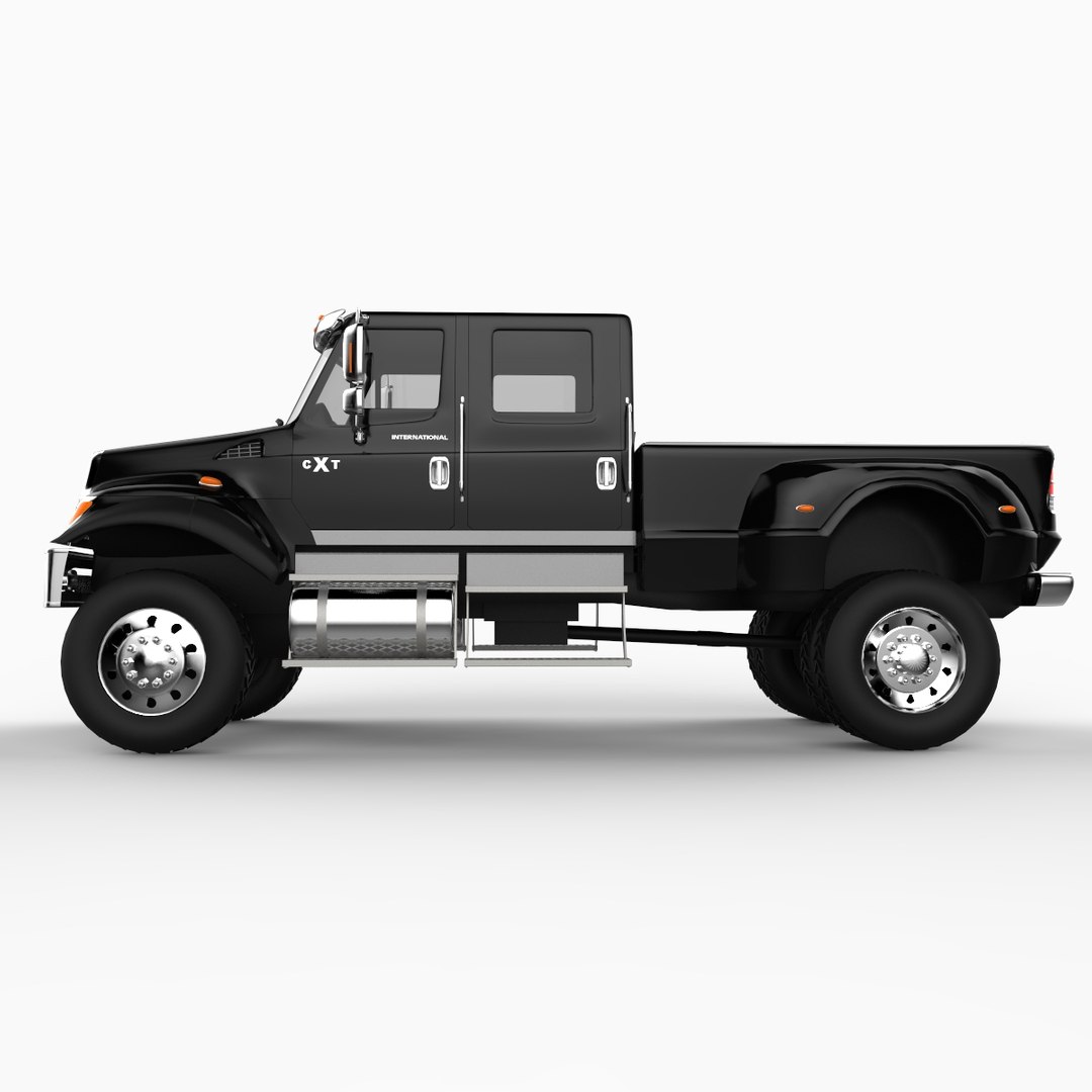 2007 International Cxt Truck Vehicle 3d Model