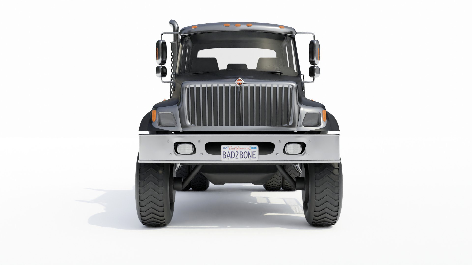 2007 International Cxt Truck Vehicle 3d Model