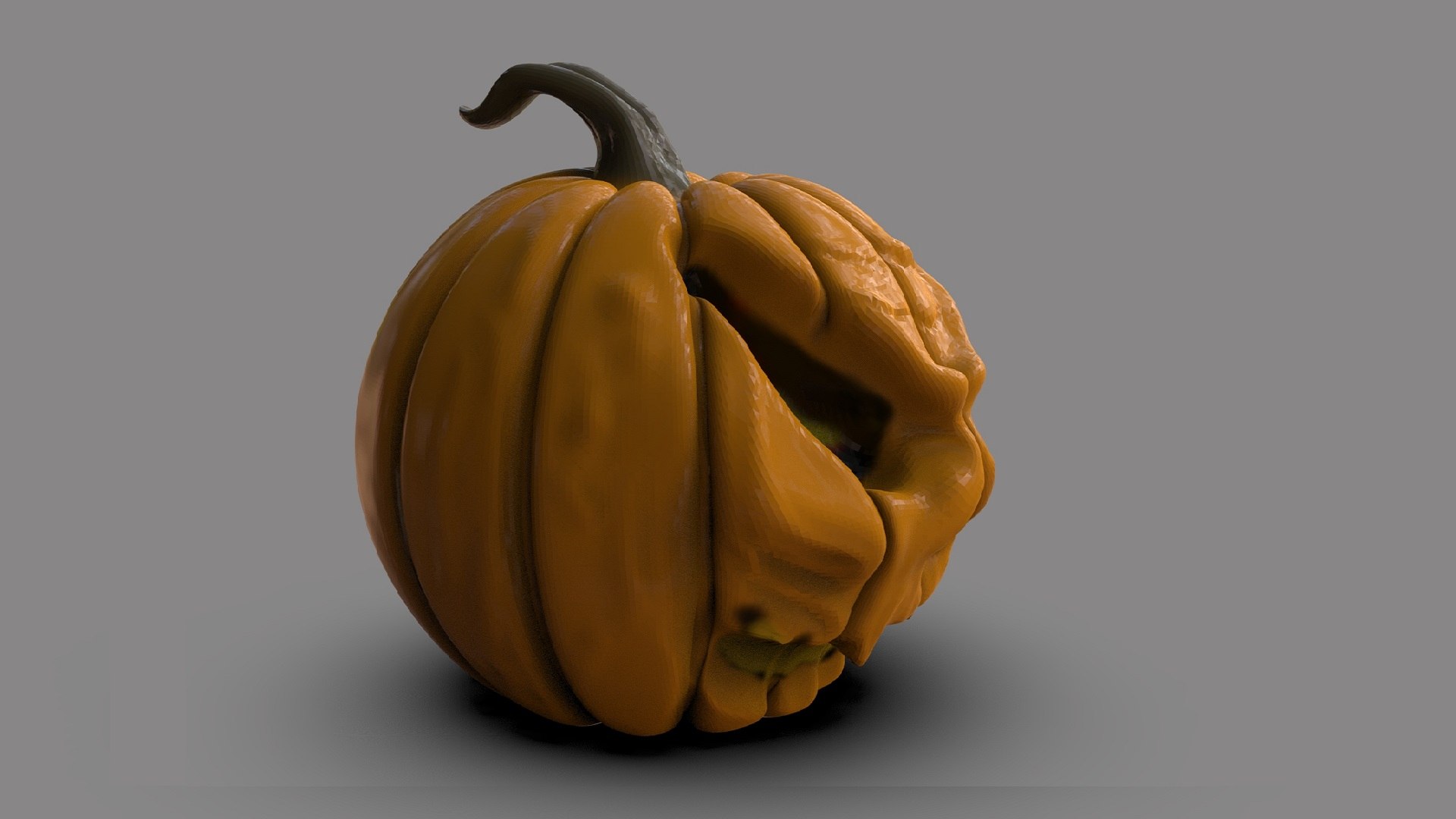 Halloween Pumpkin Model - TurboSquid 2137343