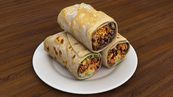 3D Burritos model - TurboSquid 1924206