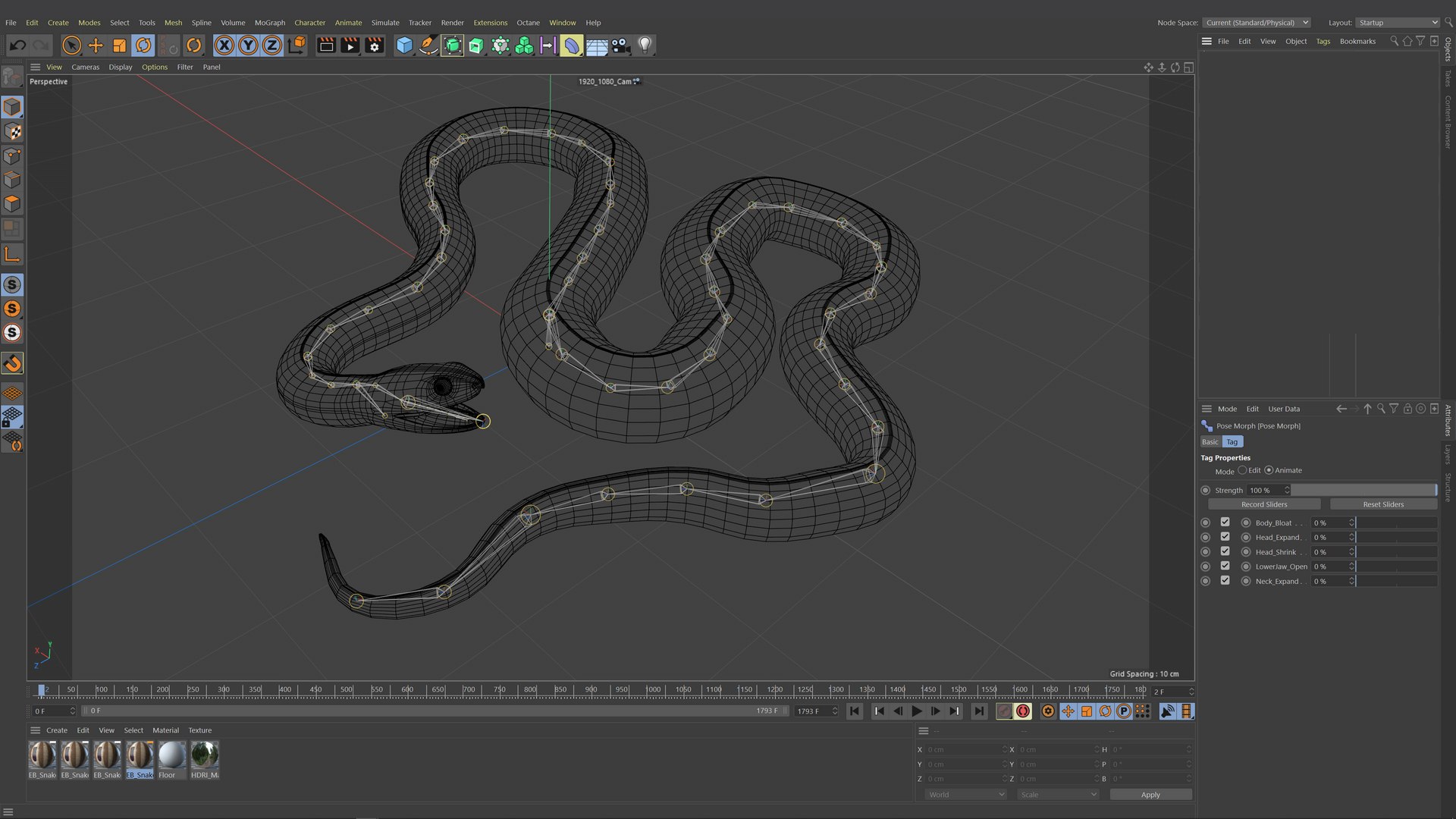 3D Rigged Eastern Brown Snake - TurboSquid 1952267