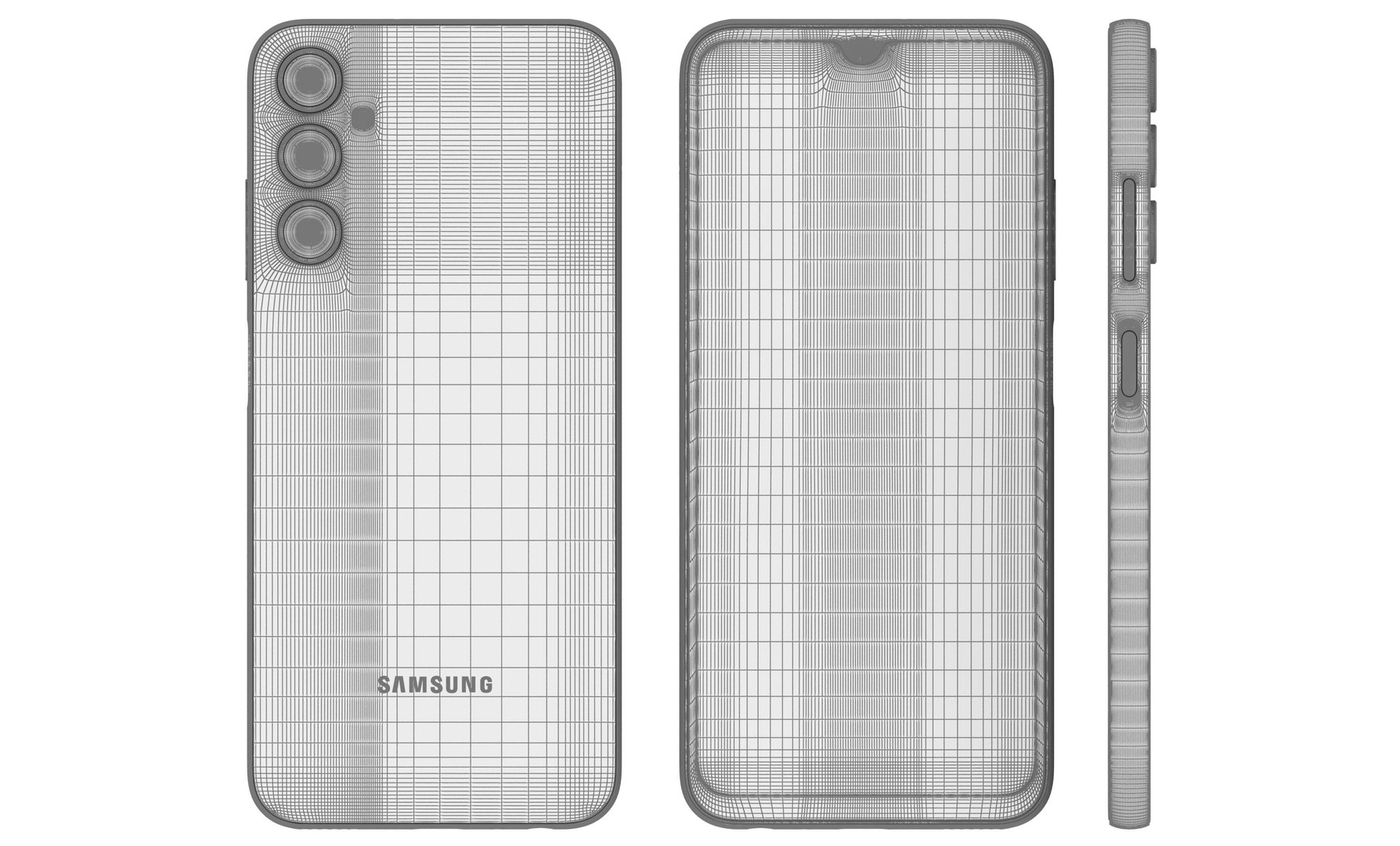 3D Samsung Galaxy A05s Silver Model - TurboSquid 2133688