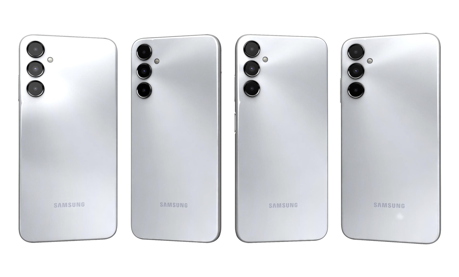 3D Samsung Galaxy A05s Silver Model - TurboSquid 2133688