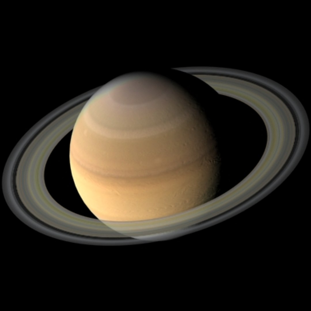 3d Max Realistic Saturn