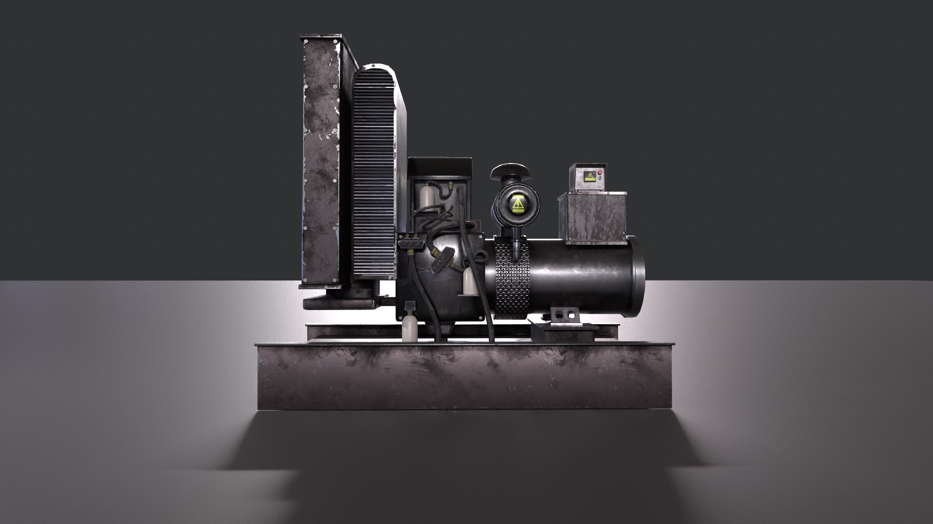 Free Industrial Electric Generator Free 3D Model 3D Model - TurboSquid ...