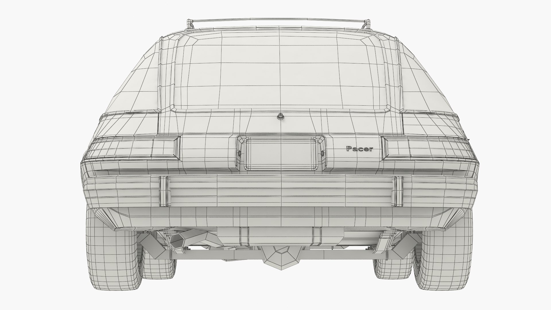 AMC Pacer 1975 Model - TurboSquid 2041500
