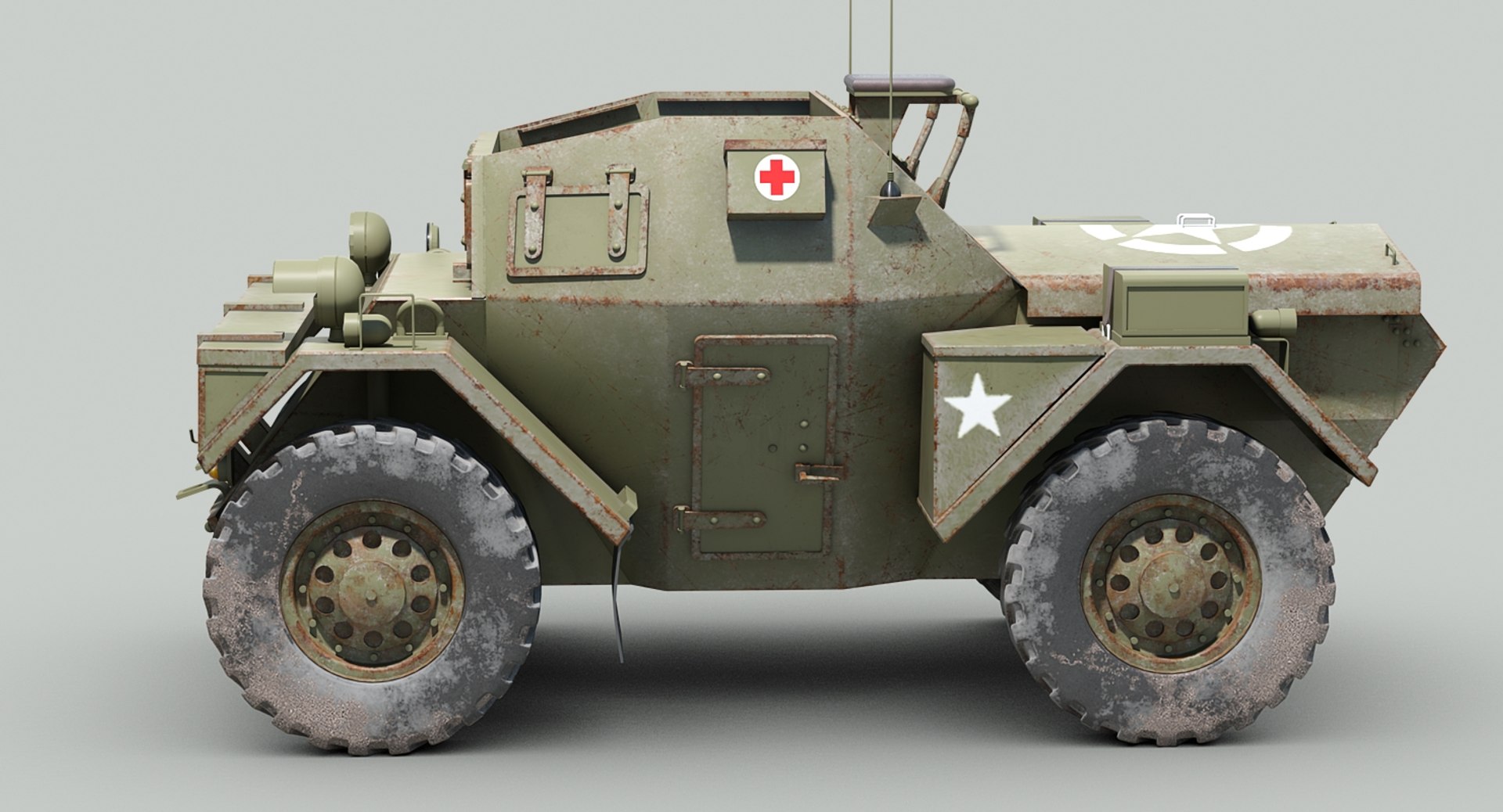 Ww2 Daimler Dingo Armored 3ds