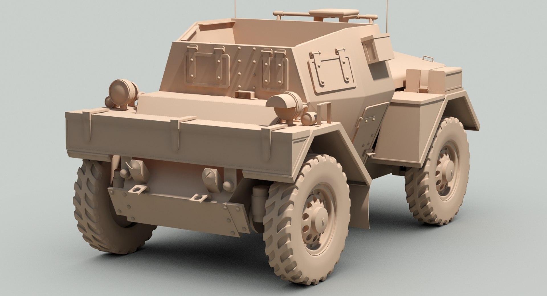 Ww2 Daimler Dingo Armored 3ds